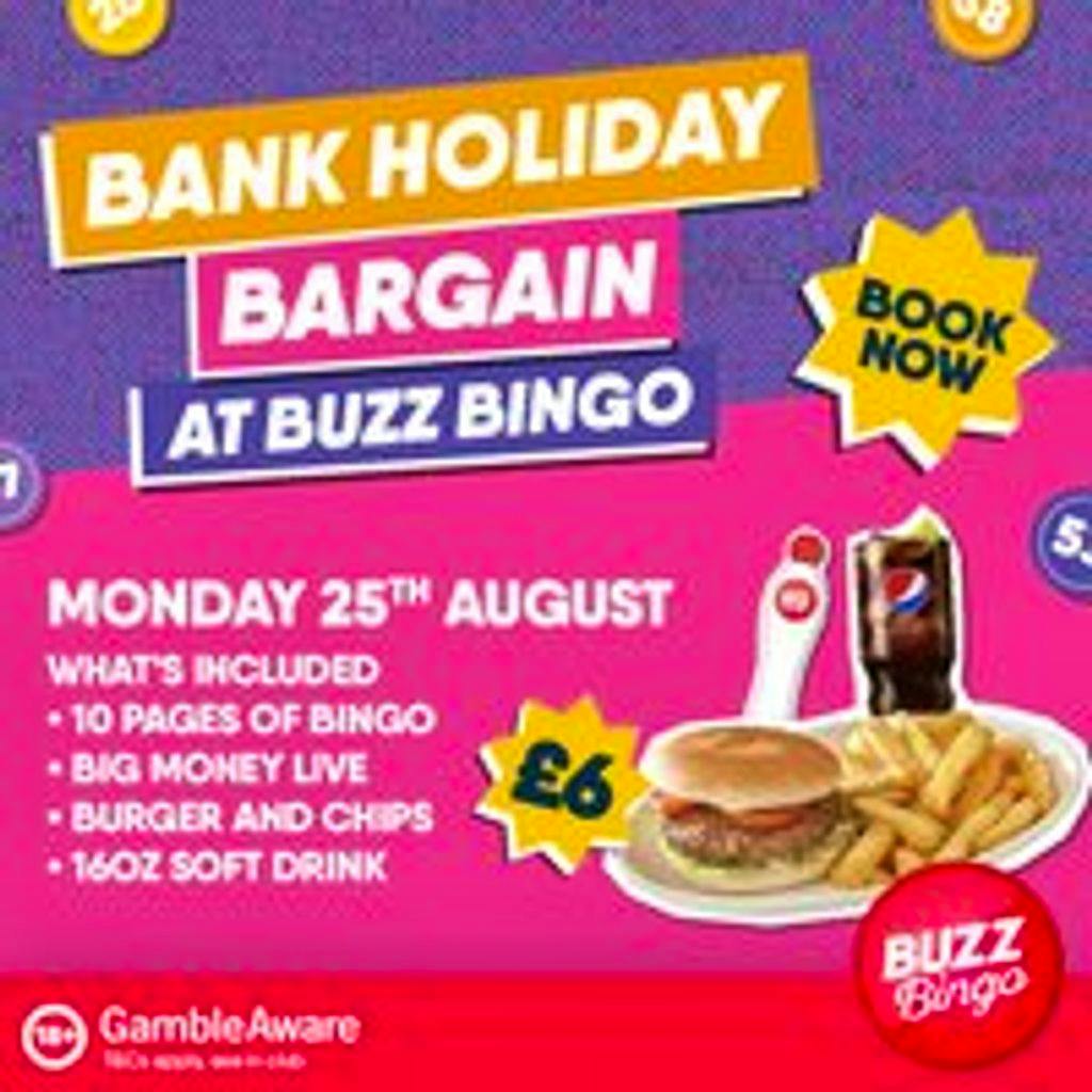 Leeds - Bank Holiday Bargain Bingo | Buzz Bingo Leeds Leeds Mon 25 ...