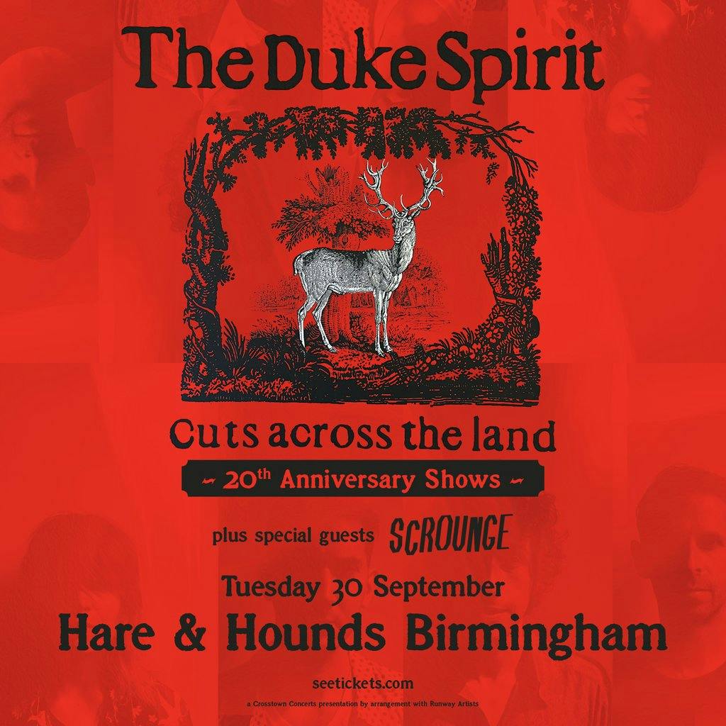 The Duke Spirit + Scrounge | Hare And Hounds Kings Heath Birmingham Tue ...
