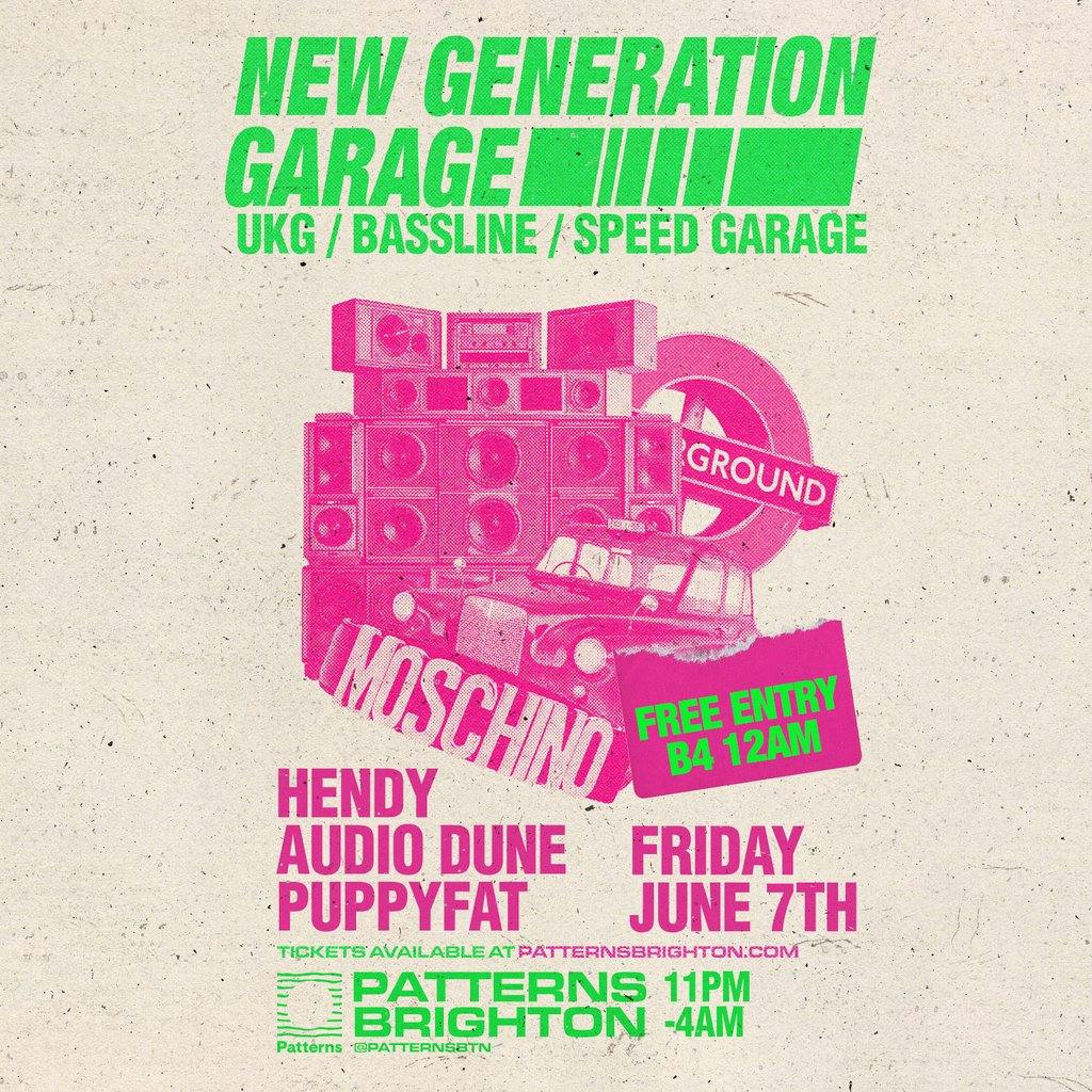 New Generation Garage: UKG Party (Free Tickets) | Patterns Brighton ...