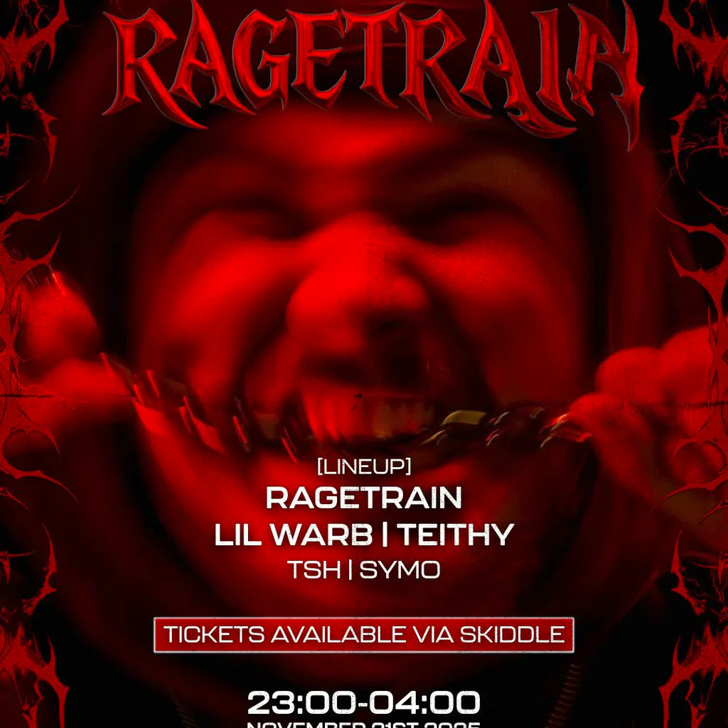 CØNTAMINATED presents: RAGETRAIN | Six Trees Manchester Fri 21 November ...