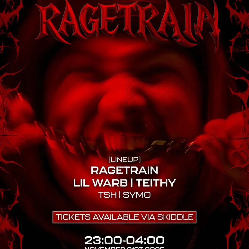 CØNTAMINATED presents: RAGETRAIN | Six Trees Manchester Fri 21 November ...