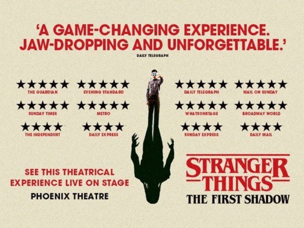 Tickets: Stranger Things: The First Shadow | Phoenix Theatre London Sat ...