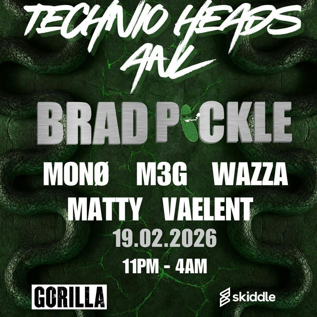 Tickets: Techno Heads All Night Long | Stage And Radio Manchester Thu ...