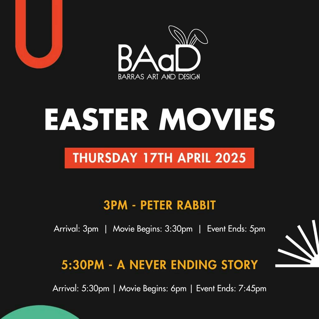 Easter Movies @ BAaD: Peter Rabbit | Barras Art And Design (BAaD ...