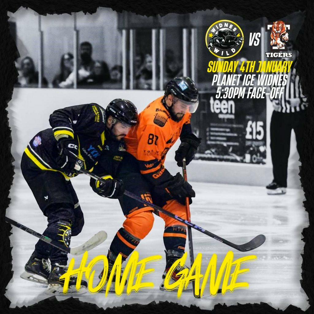 Tickets: Widnes Wild vs Telford Tigers Ice Hockey Game - Sun 4th ...