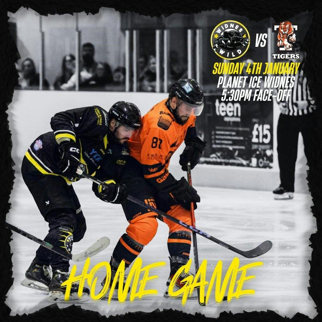 Tickets: Widnes Wild vs Telford Tigers Ice Hockey Game - Sun 4th ...