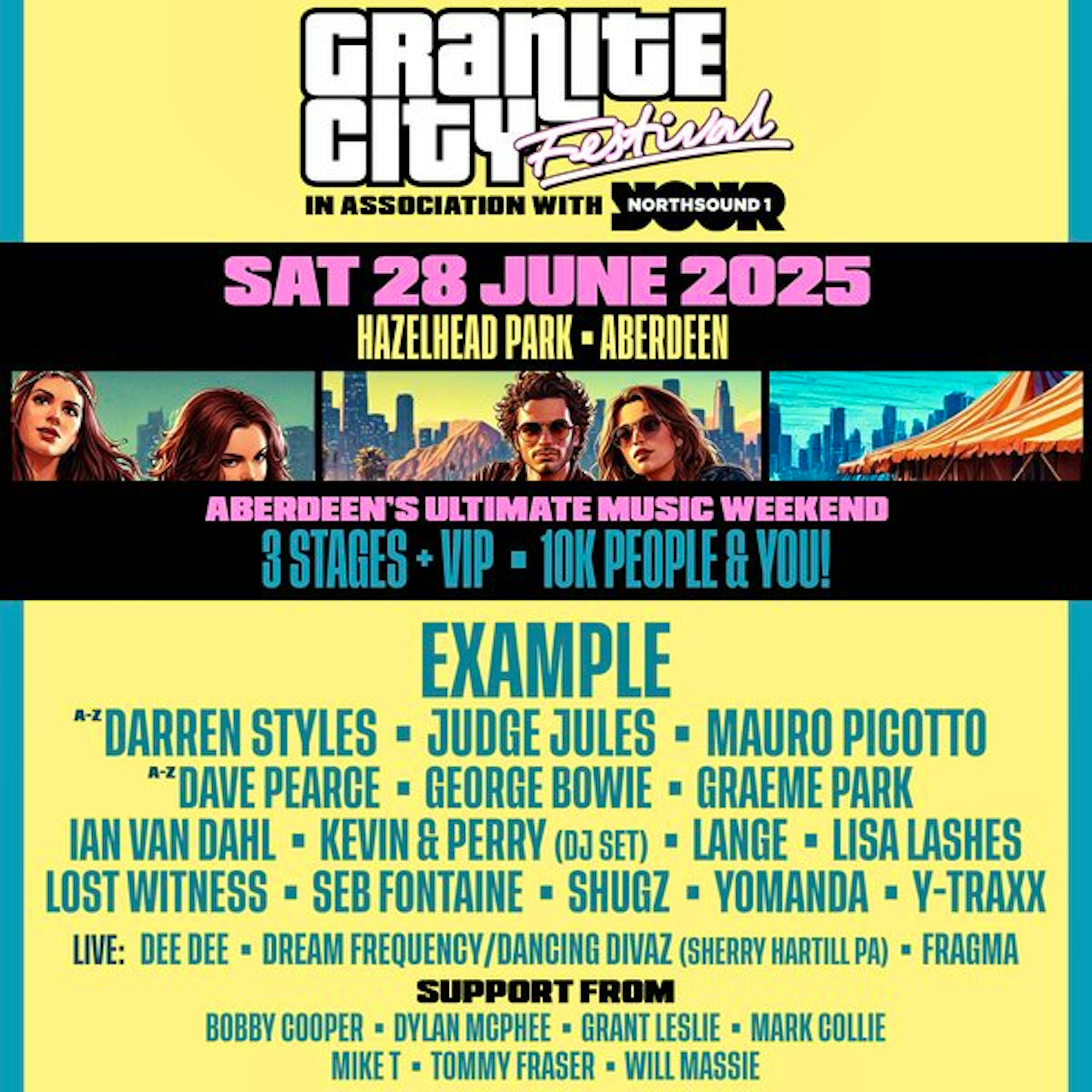 Granite City Festival Weekender 2025 | Tickets & Line Up | Skiddle