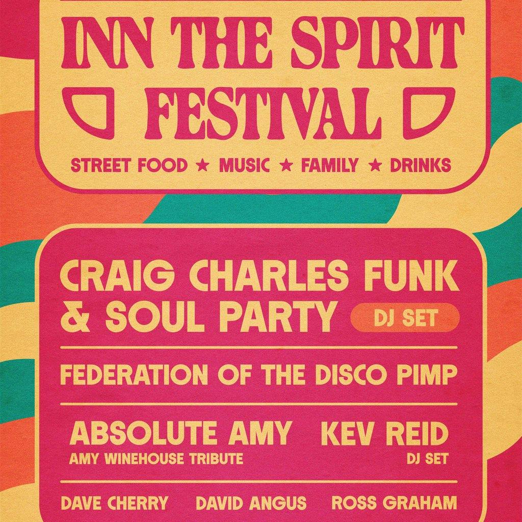 Inn The Spirit Festival | NEW INN HOTEL ELLON Sat 16 August 2025