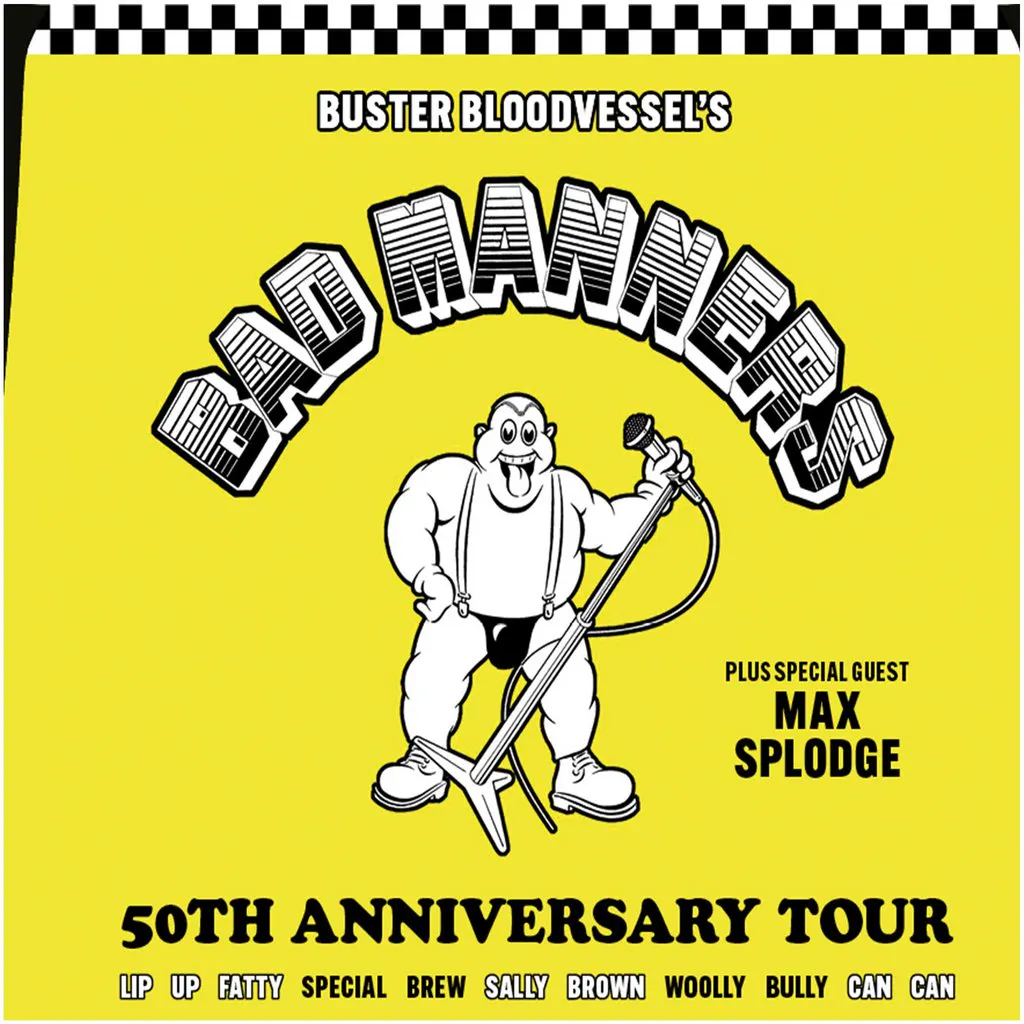 Buster Bloodvessels Bad Manners 50th Anniversary Tour | The Met Lounge ...
