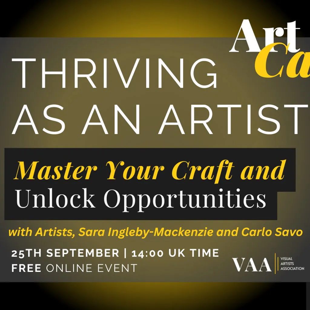 Tickets: Art Café: Thriving as an Artist Master Your Craft | Virtual ...