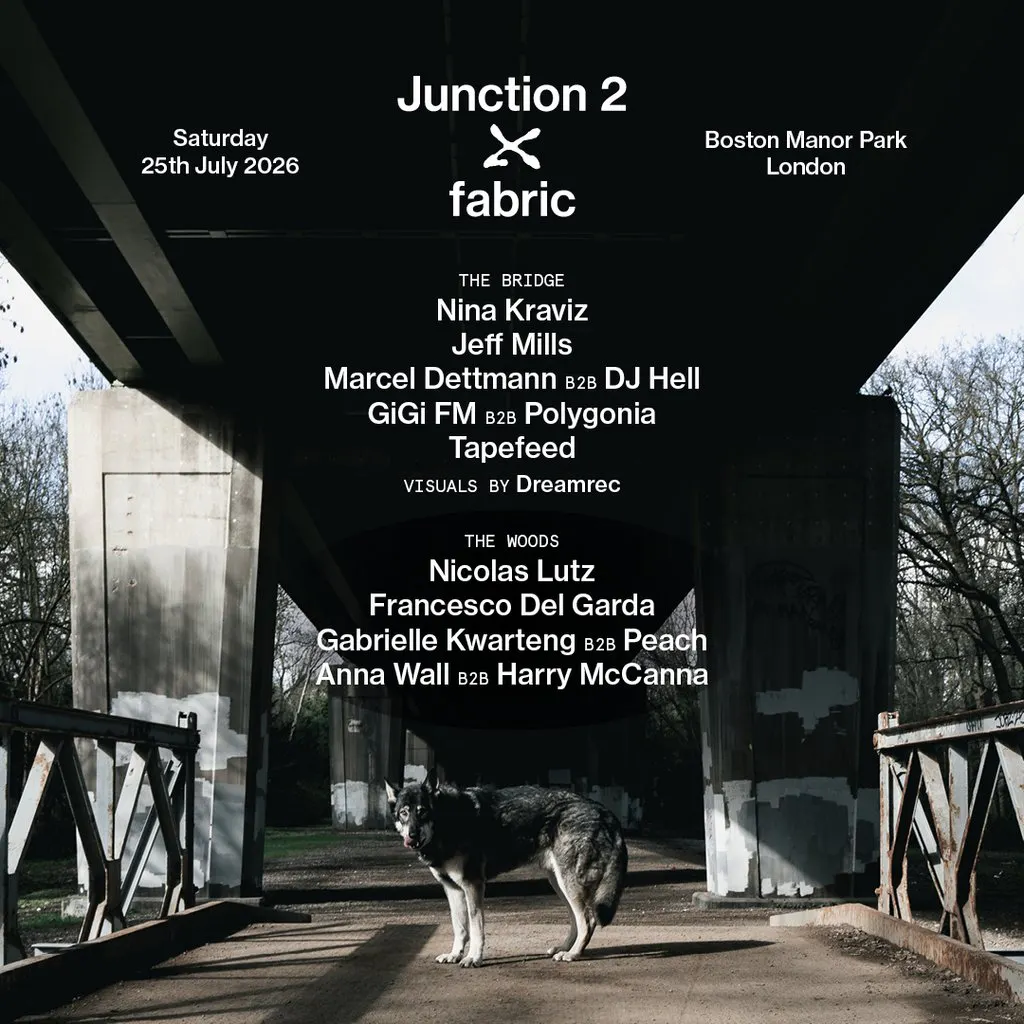 Tickets: Junction 2 x fabric: Nina Kraviz, Jeff Mills | Boston Manor ...