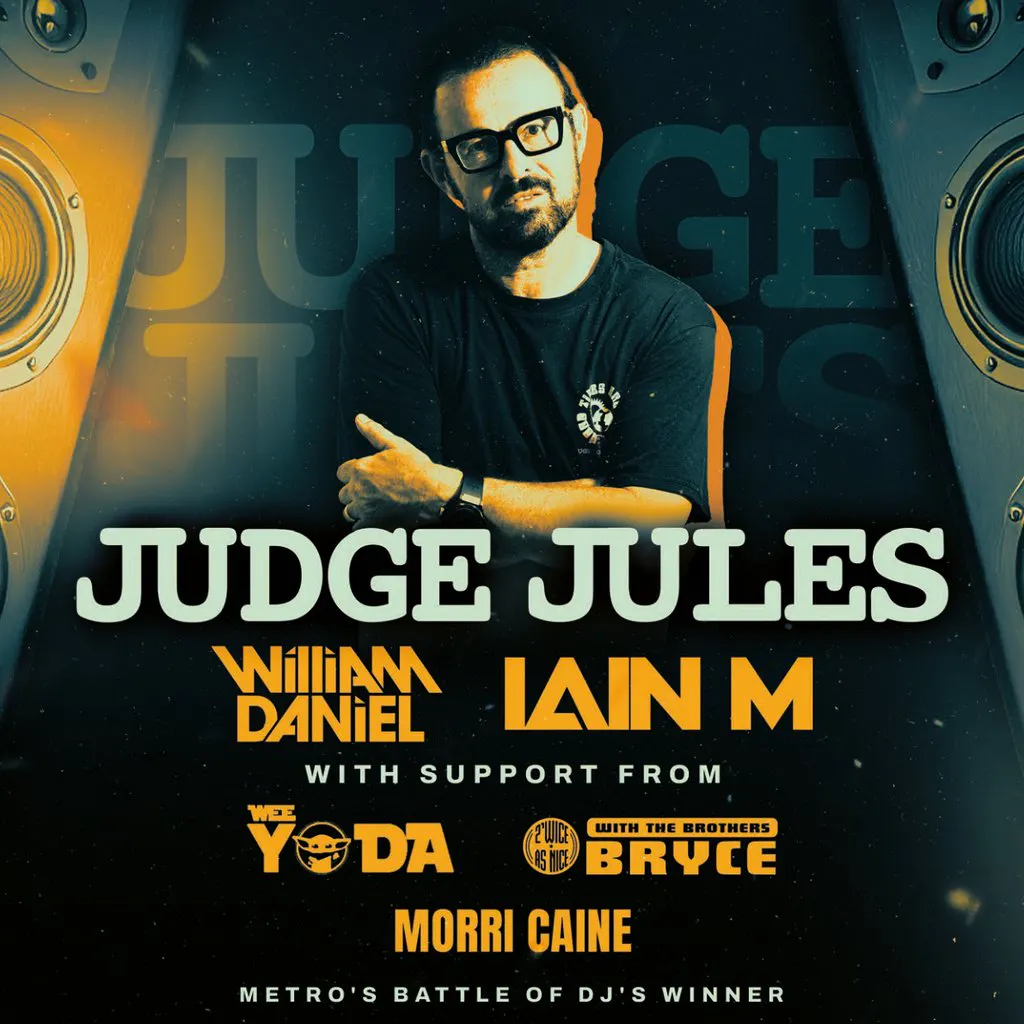 Judge Jules At Metro-Reloaded - Judgement Day | Metro Saltcoats ...