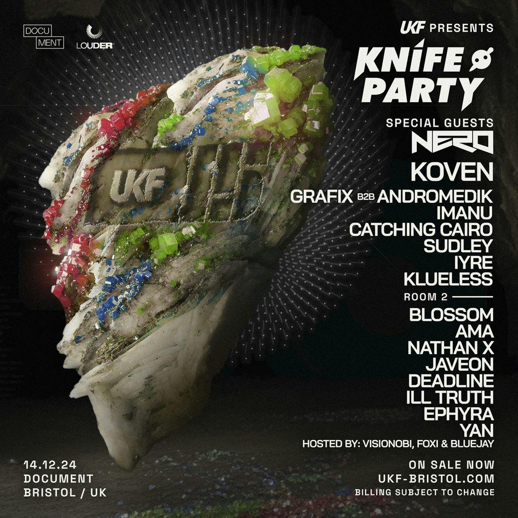 Tickets: 15 Years of UKF: Document w/ Knife Party, Nero, Koven & more ...