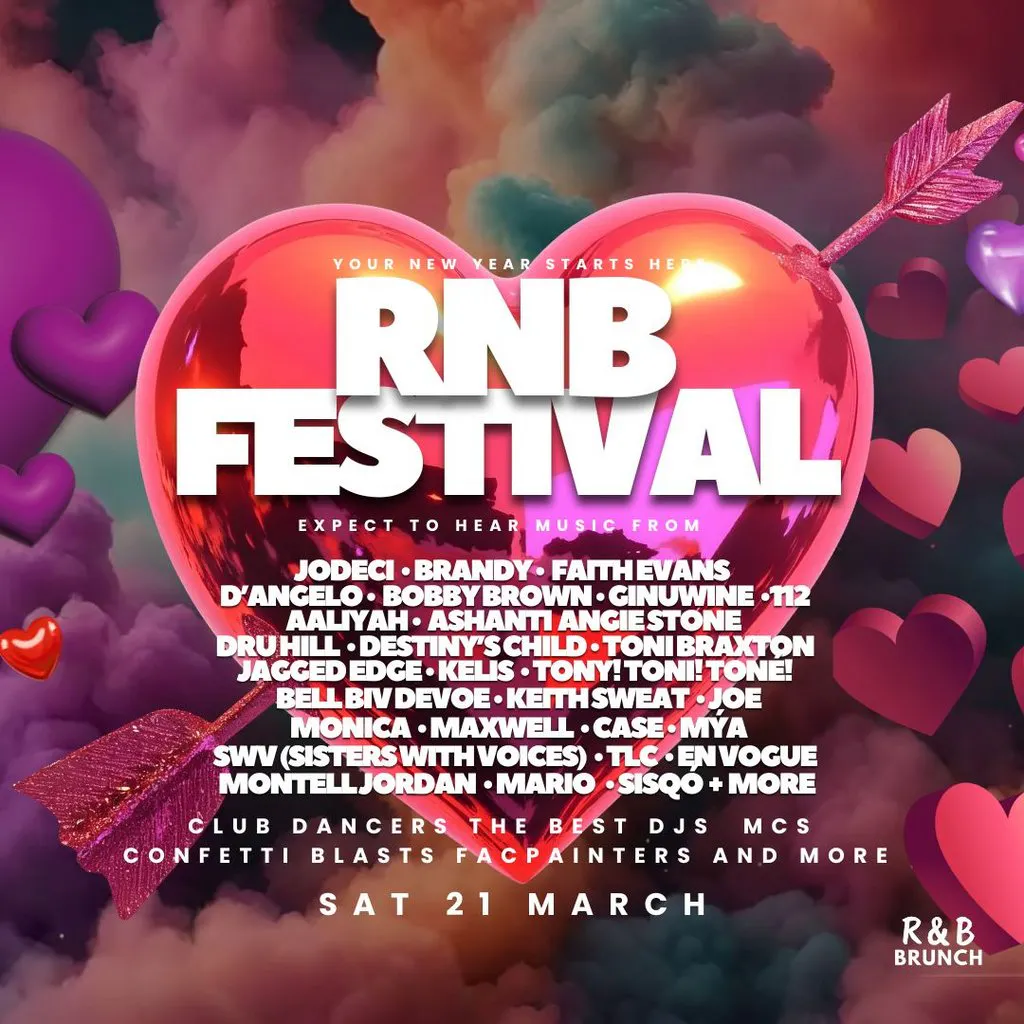 RNB Festival | Club Colette Birmingham Sat 21 March 2026
