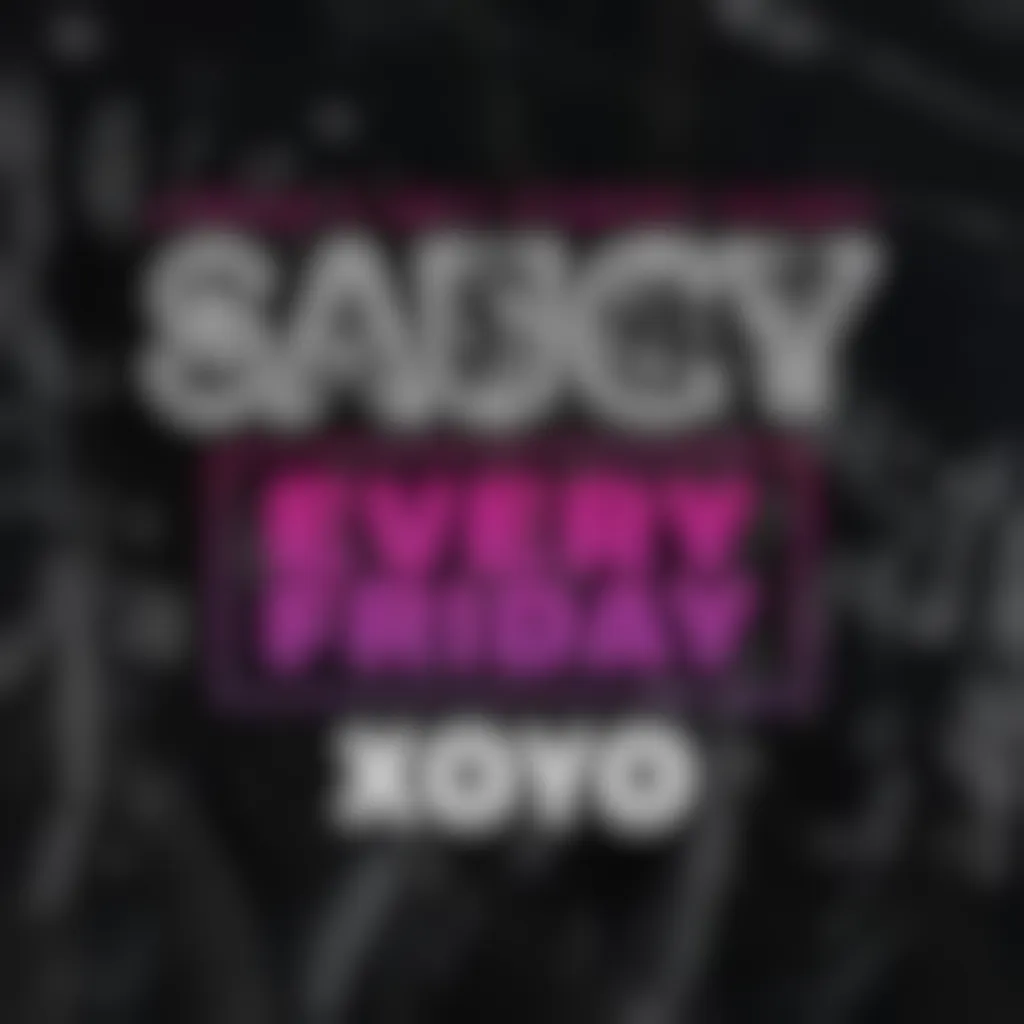 [SOLD OUT] Saucy Fridays: London's BIGGEST Weekly Student Friday | XOYO ...
