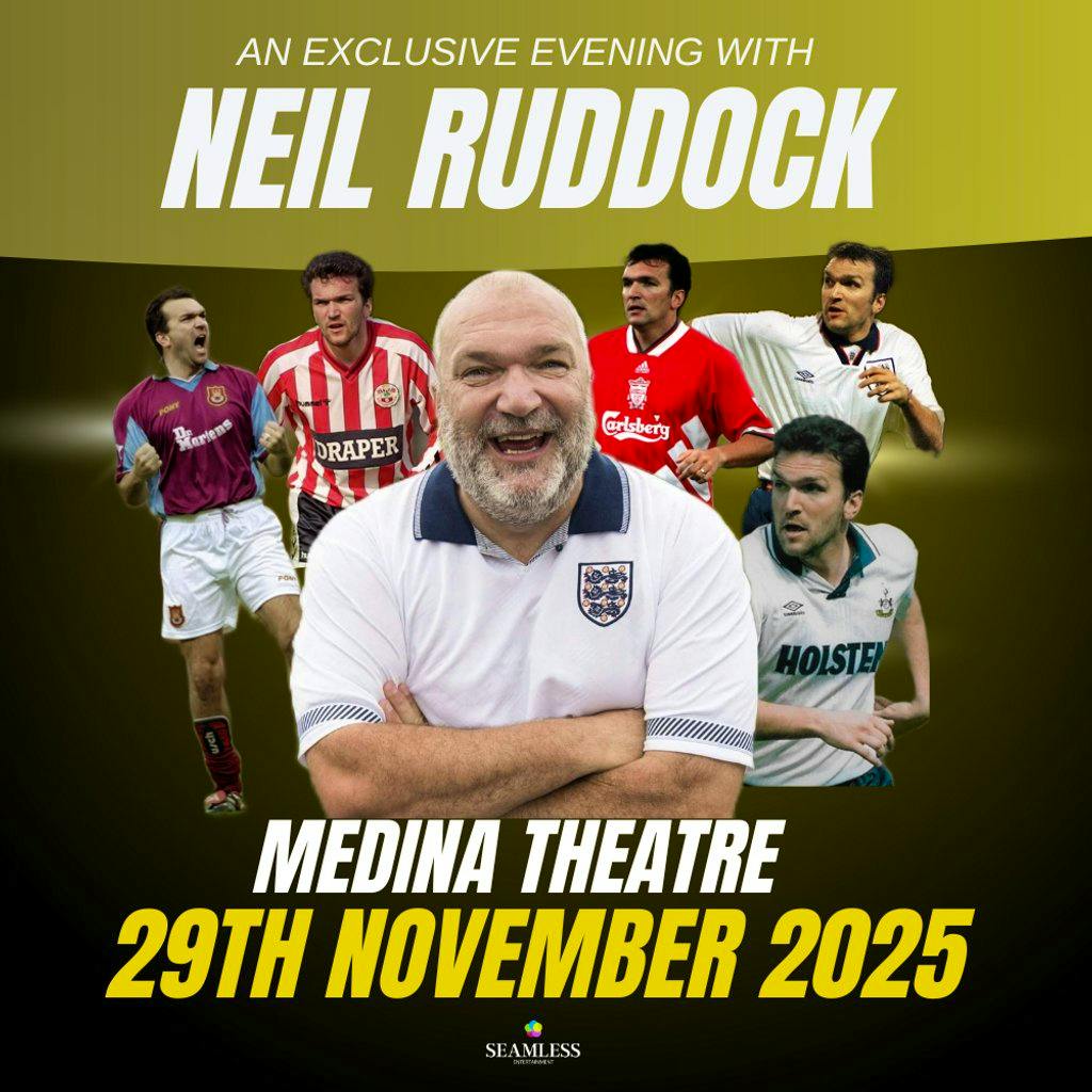 Football legend Neil 'Razor' Ruddock - Isle of Wight | Medina Theatre ...