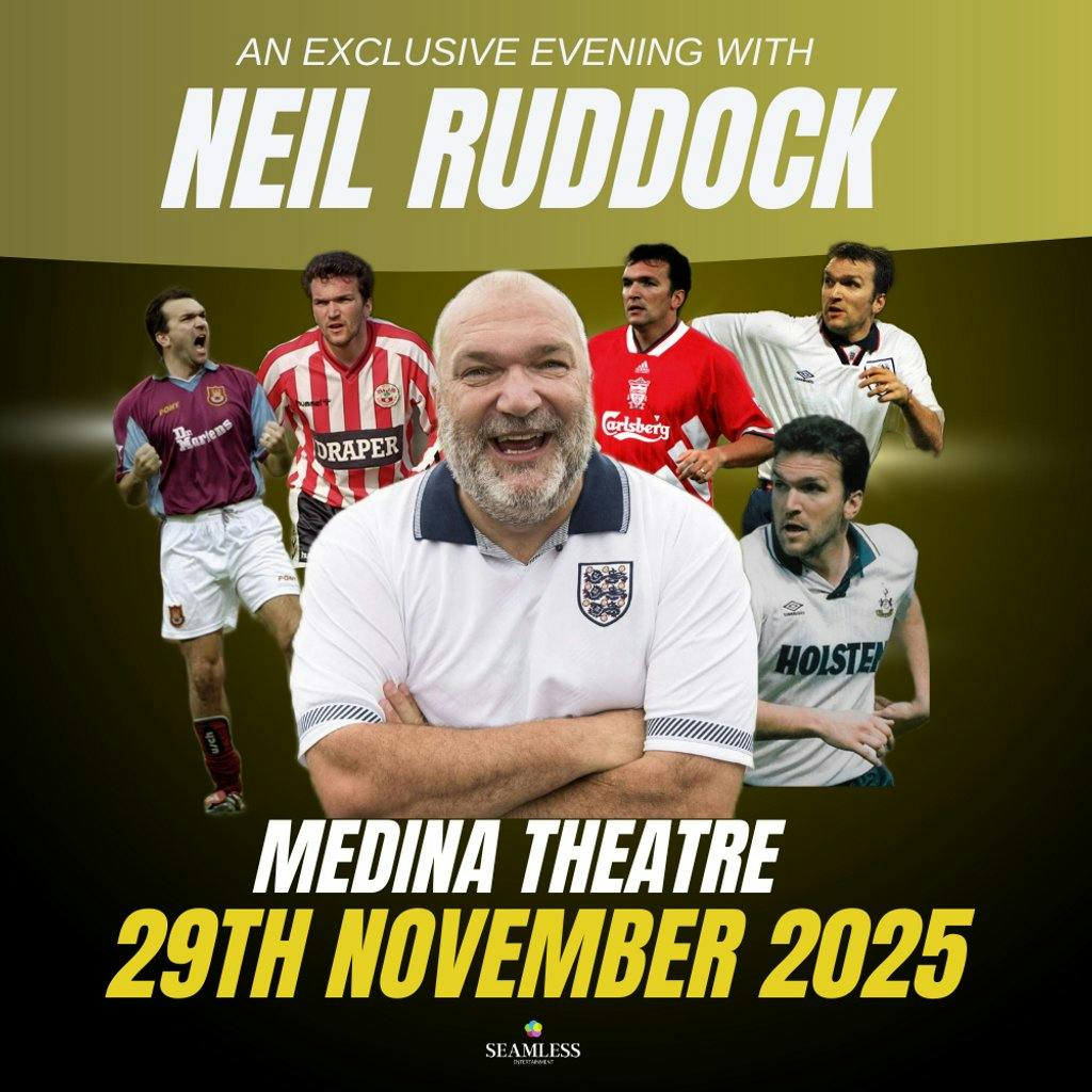 Football legend Neil 'Razor' Ruddock - Isle of Wight | Medina Theatre ...