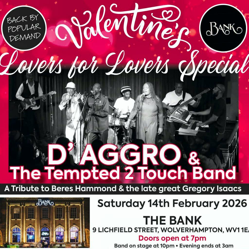 Tickets: Tribute Beres Hammond & Gregory Isaacs - Lovers 4 Lovers ...