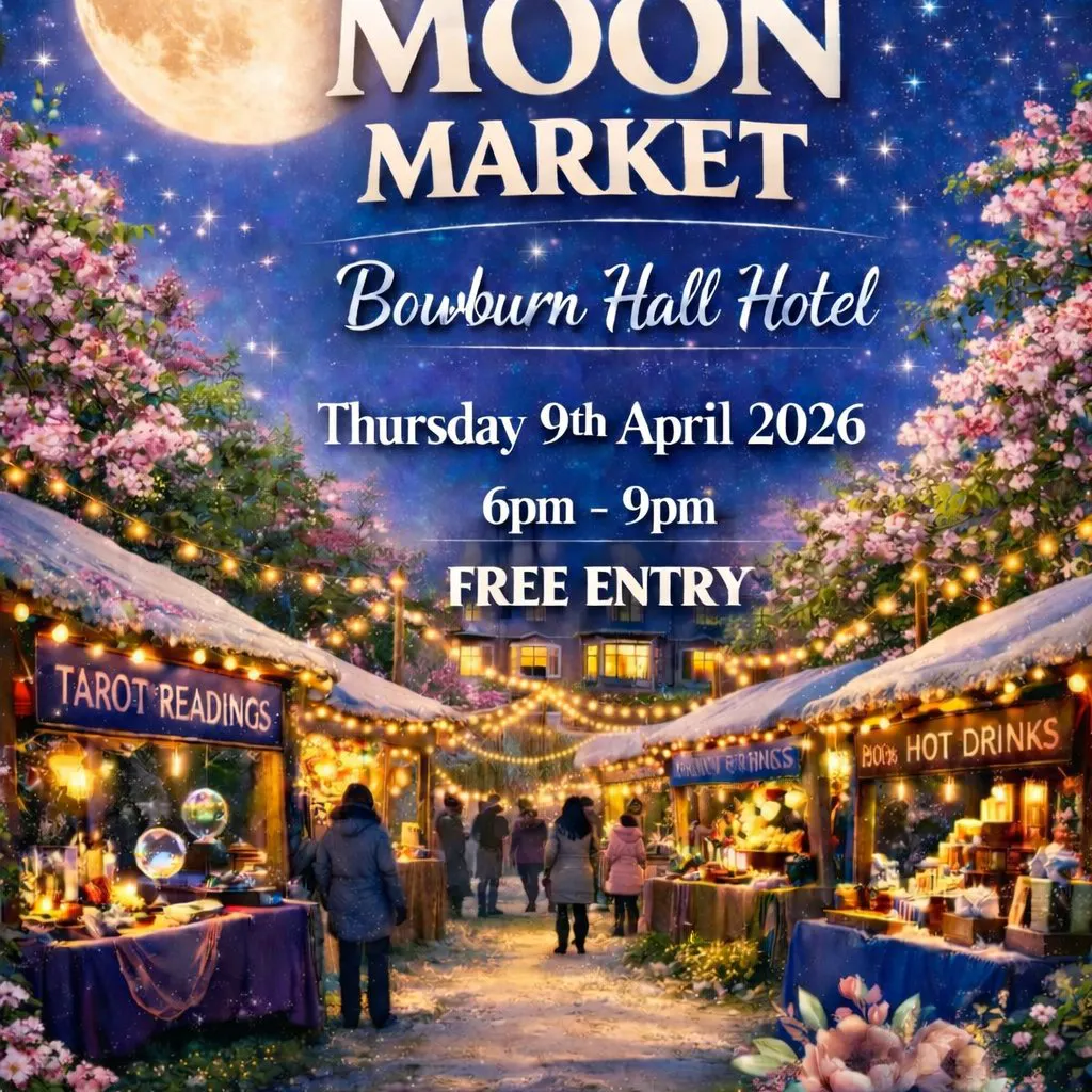 Spring Moon Market | Bowburn Hall Hotel Durham Thu 09 April 2026