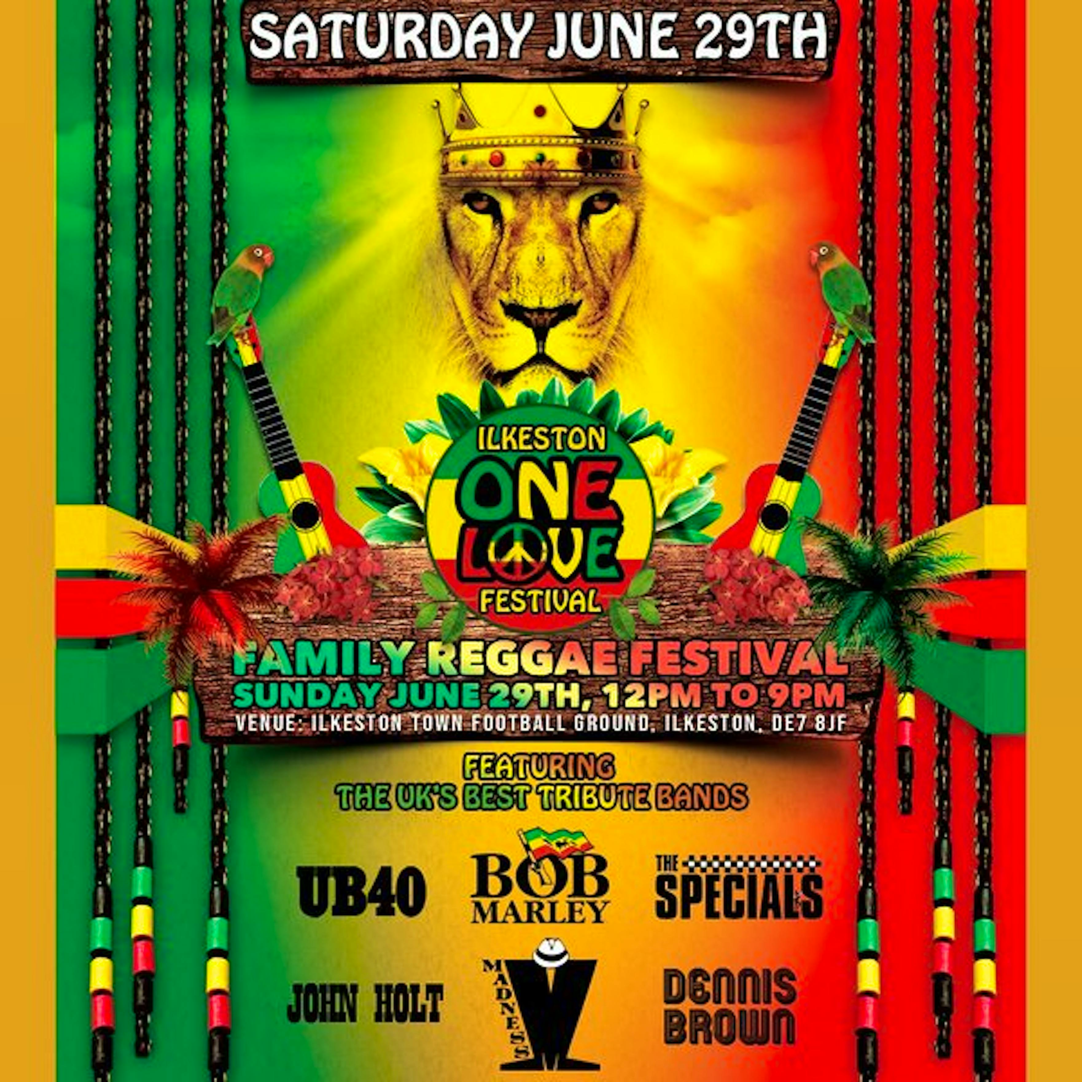 ONE LOVE Reggae Festival 2025 - Tickets & Line Up