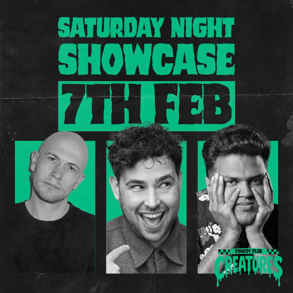 Saturday Night Showcase|| Creatures Comedy Club | Creatures Comedy Club ...