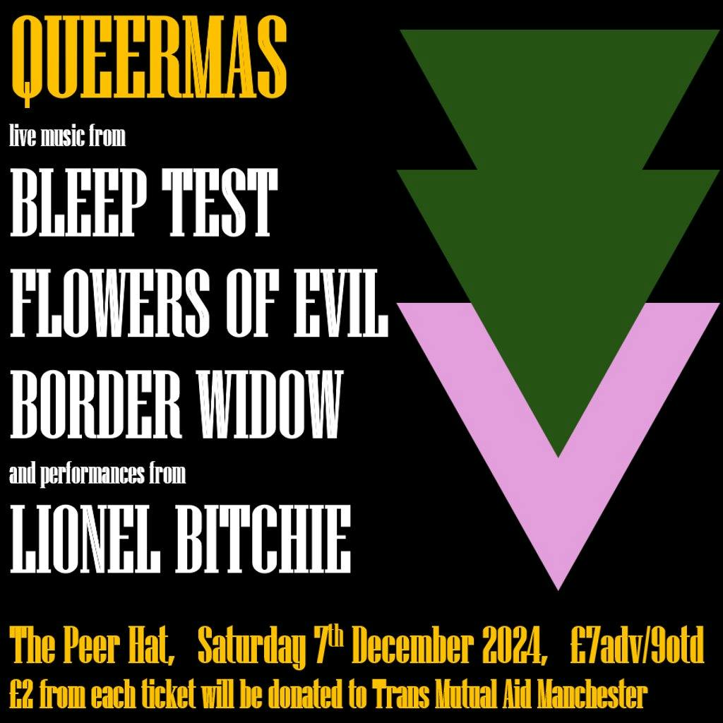 Tickets: Bleep Test, Flowers of Evil, Border Widow, Lionel Bitchie ...