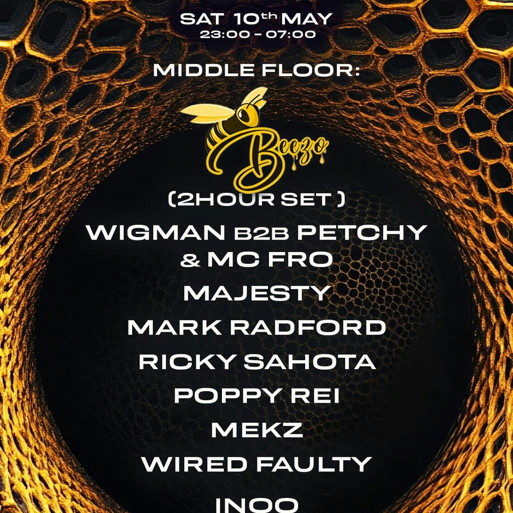 Egg X Beezo Pres: - Beezo, Wigman B2B Petchy, Majesty | Egg London ...