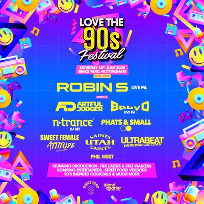 Love The 90's Fest 2025 | Tickets & Line Up | Skiddle