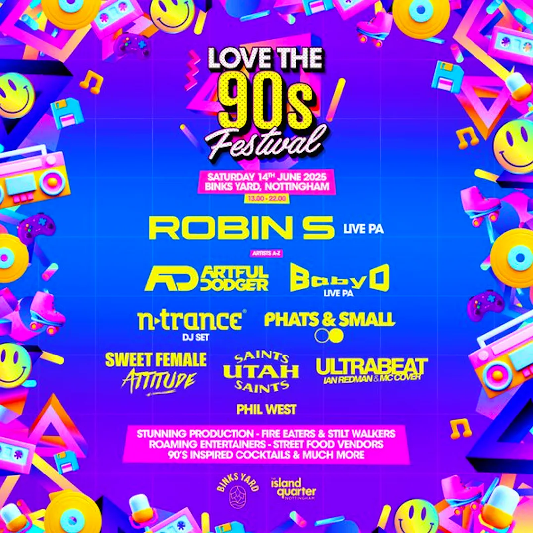 Love The 90's Fest 2025 | Tickets & Line Up | Skiddle