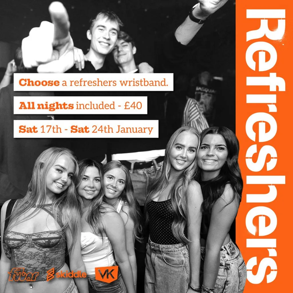 Refreshers 2026 | All Access Pass - Weekly Pass | Fubar Stirling Sat 17 ...