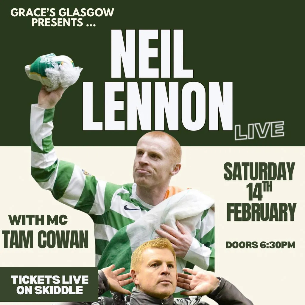 An Evening with Neil Lennon | Graces Irish Centre Glasgow Sat 14 ...
