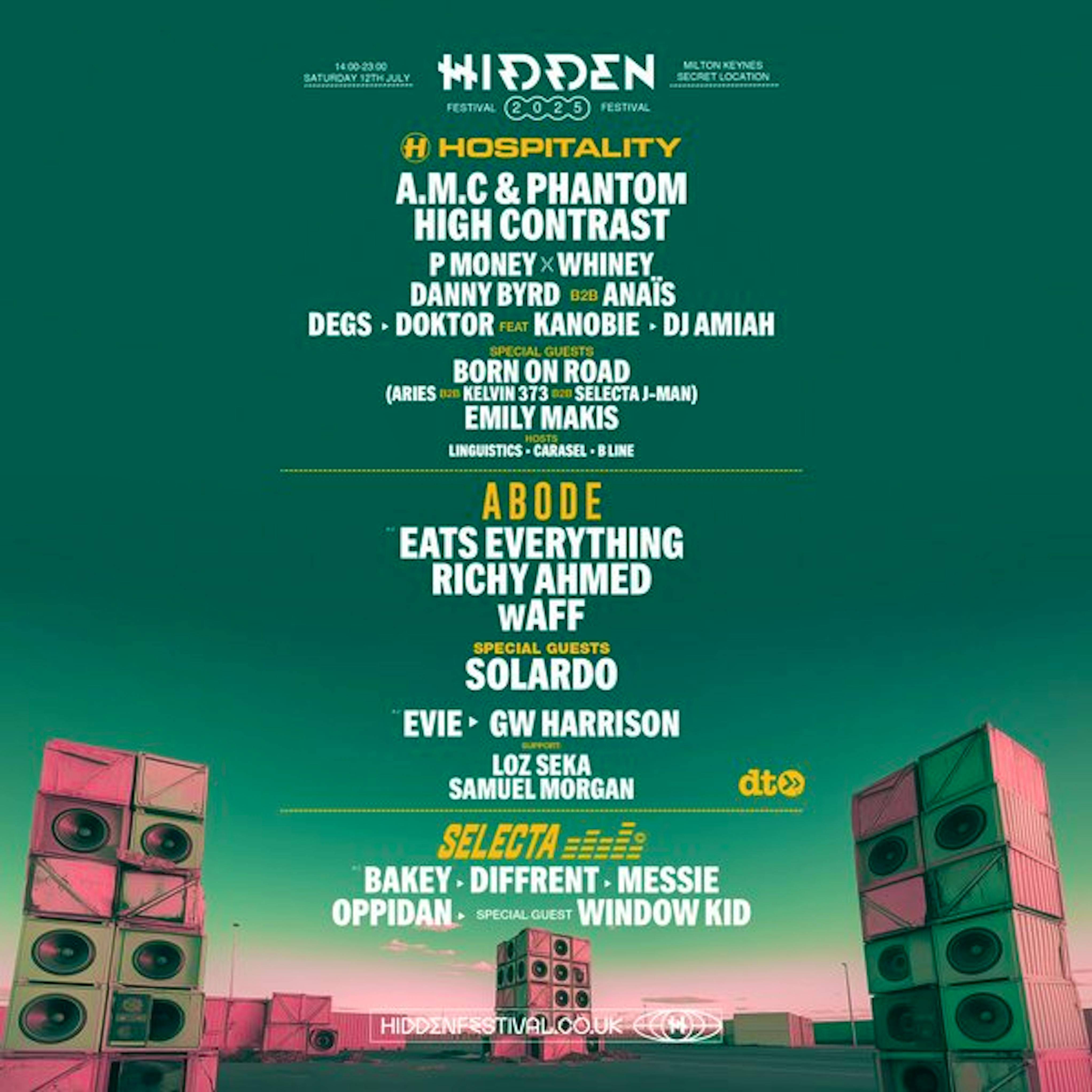 Hidden Festival 2025 | Tickets & Line Up | Skiddle