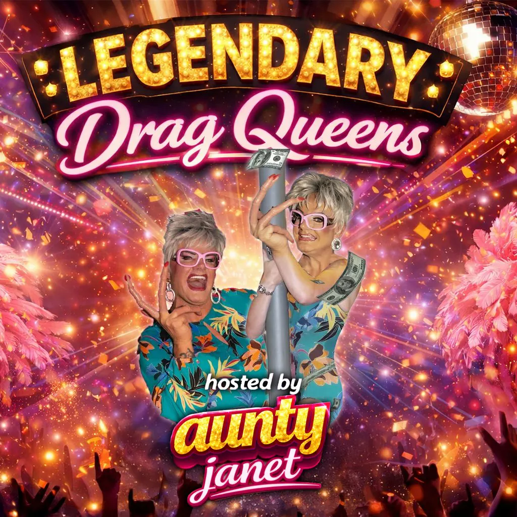 Tickets: LEGENDARY DRAG QUEENS: Aunty Janet @ FunnyBoyz Liverpool ...