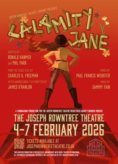 Tickets: Calamity Jane | Joseph Rowntree Theatre York Wed 04 February 2026