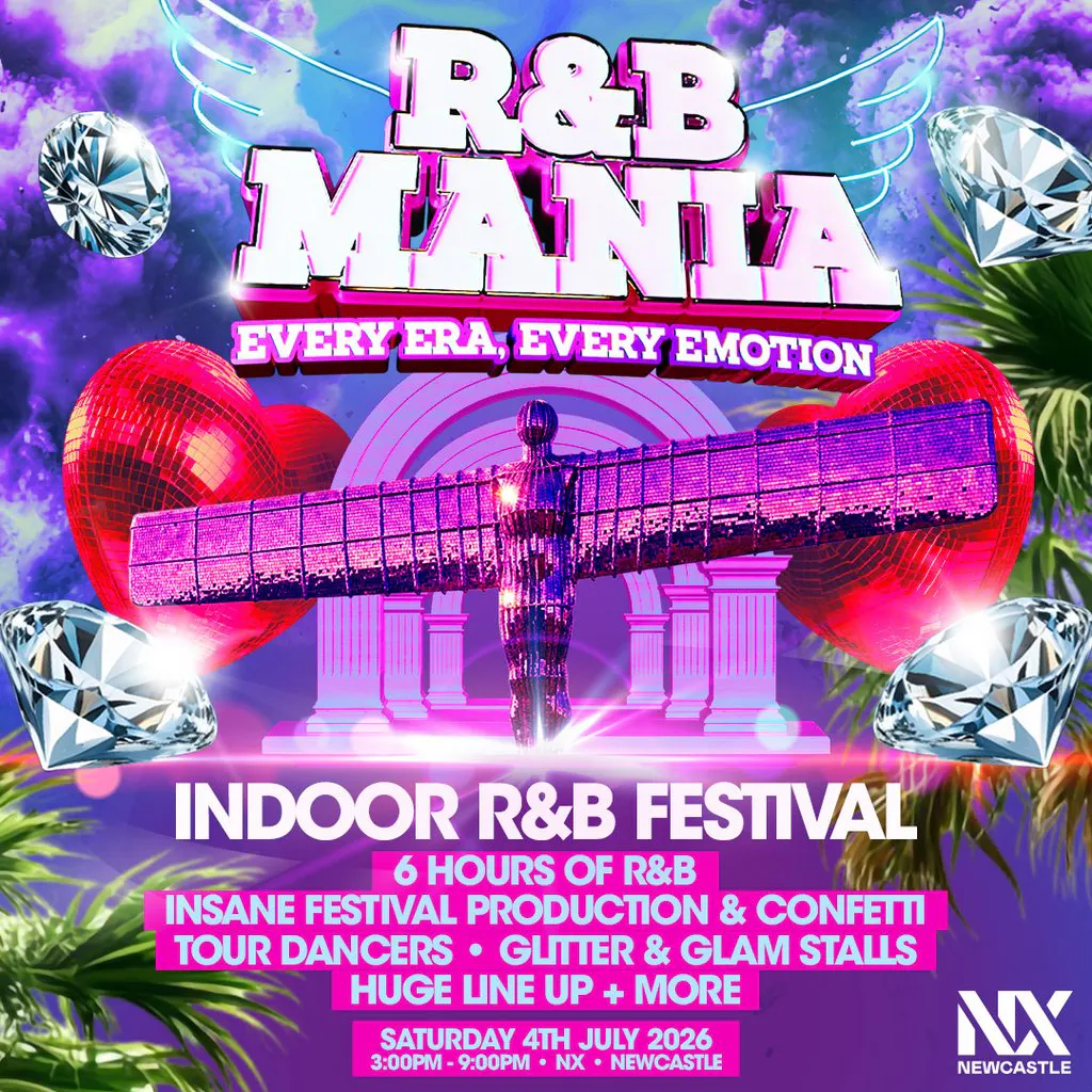 Tickets: RNB MANIA | Newcastle's R&B Festival | NX Newcastle Newcastle ...
