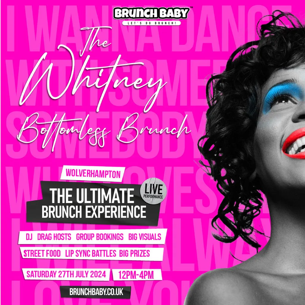 Tickets: The Whitney Bottomless Brunch - Wolverhampton | The Hangar ...