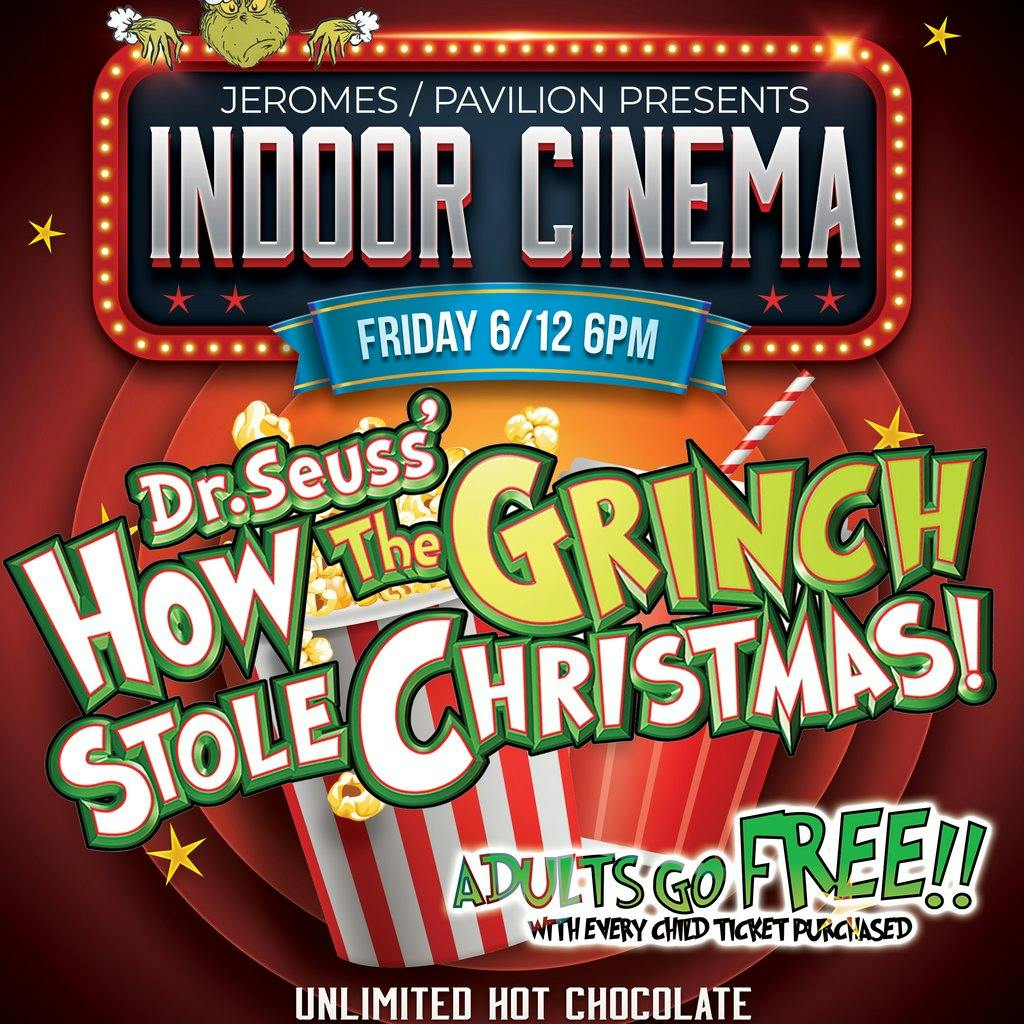 How the Grinch stole Christmas Film | Jeromes Pavilion Bar Bridlington ...