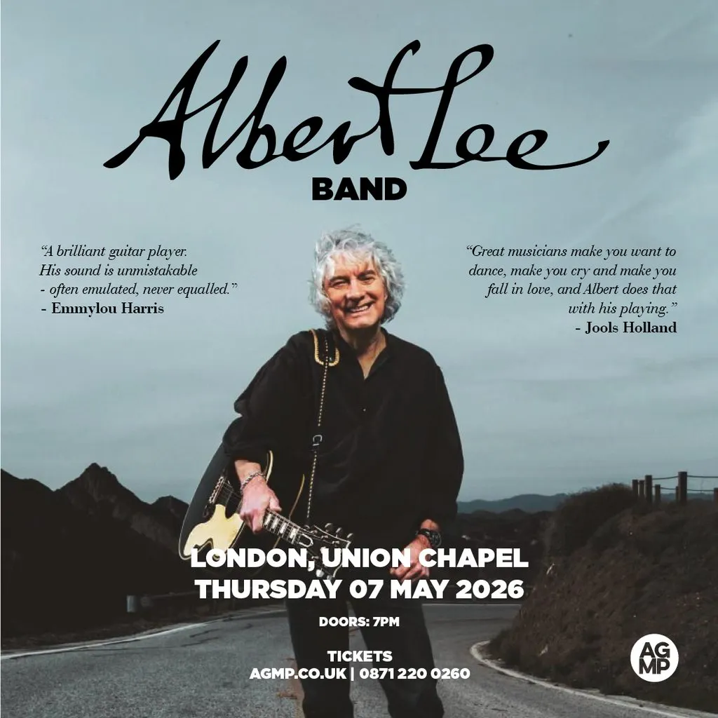 Tickets: Albert Lee | Union Chapel London Thu 07 May 2026