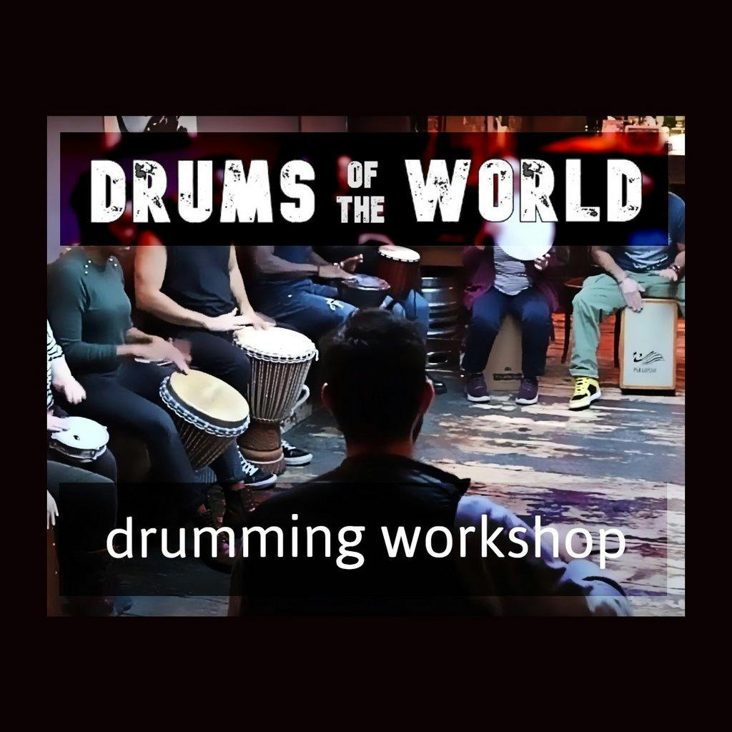 Tickets: 'Drums of the World' - drumming workshop | Green Note London Sun 01 December 2024