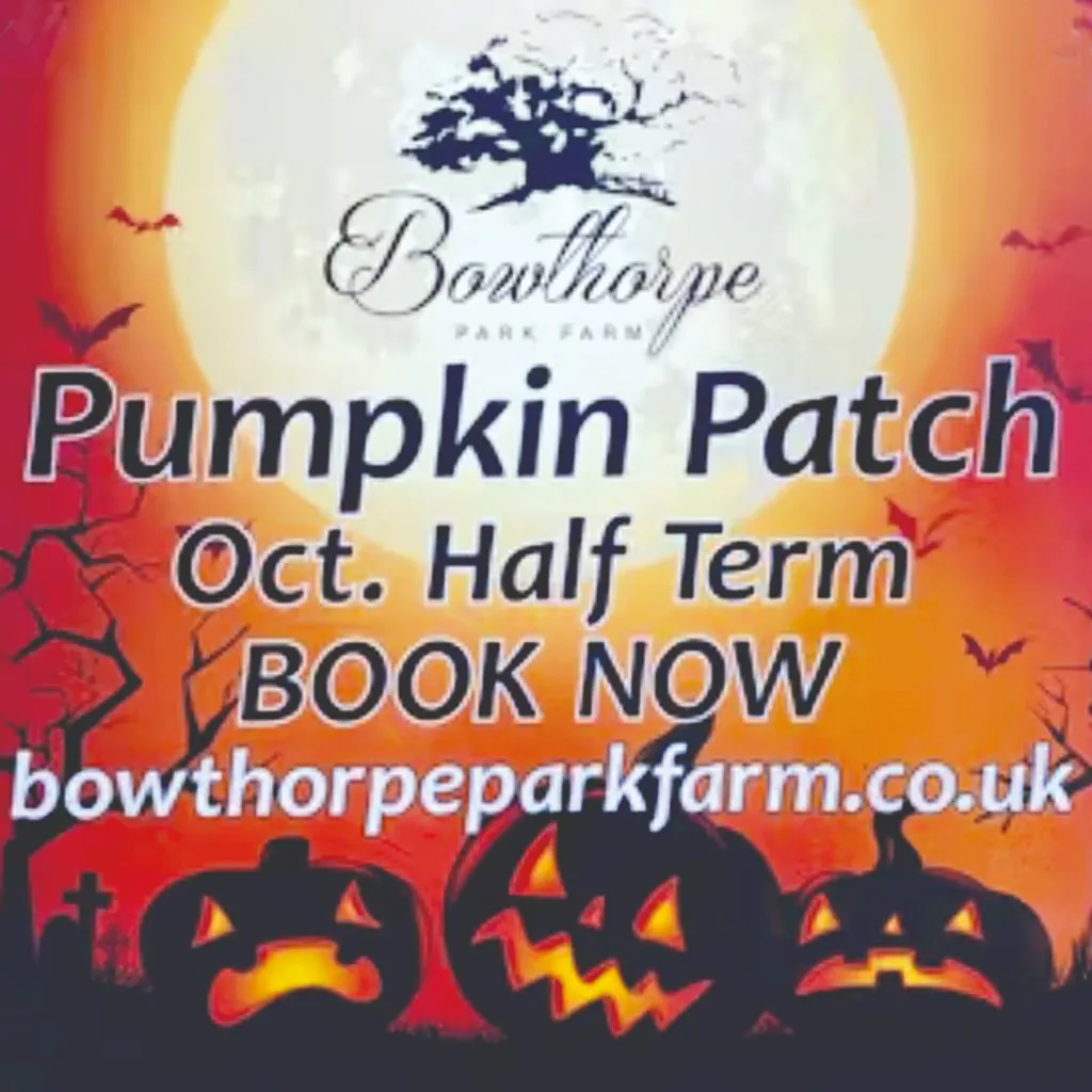 Tickets: Pumpkin Patch | Bowthorpe Park Farm Bourne Mon 27 October 2025