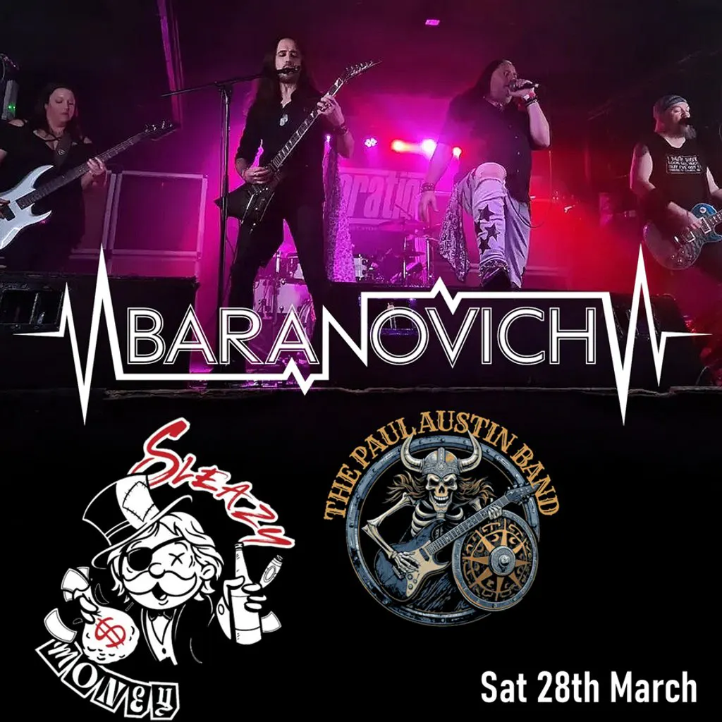 Baranovich, Sleazy Money & The Paul Austin Band | Network Sheffield 14 ...