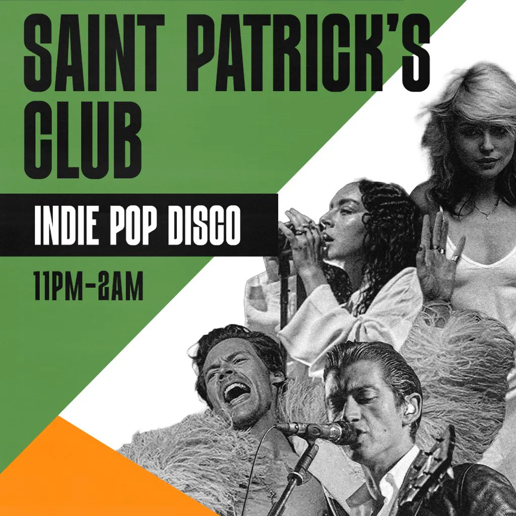 ST PATRICK'S CLUB - Indie Pop Disco (£1 TICKETS) | The Fleece Bristol ...
