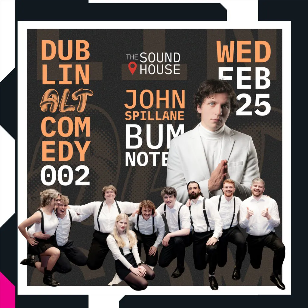 Dublin Alt Comedy 002 | The Sound House Dublin Wed 25 February 2026