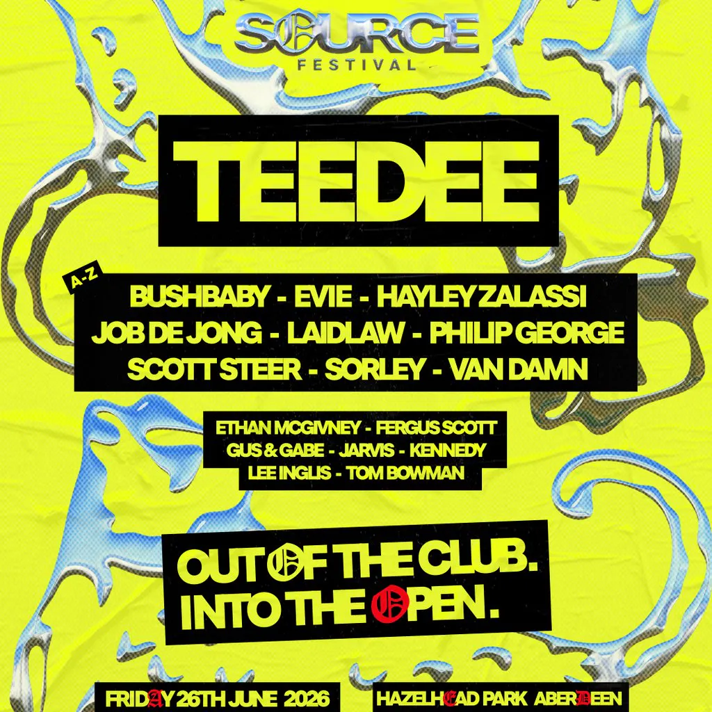 Tickets: Granite City Festival presents Source Festival | Hazelhead ...