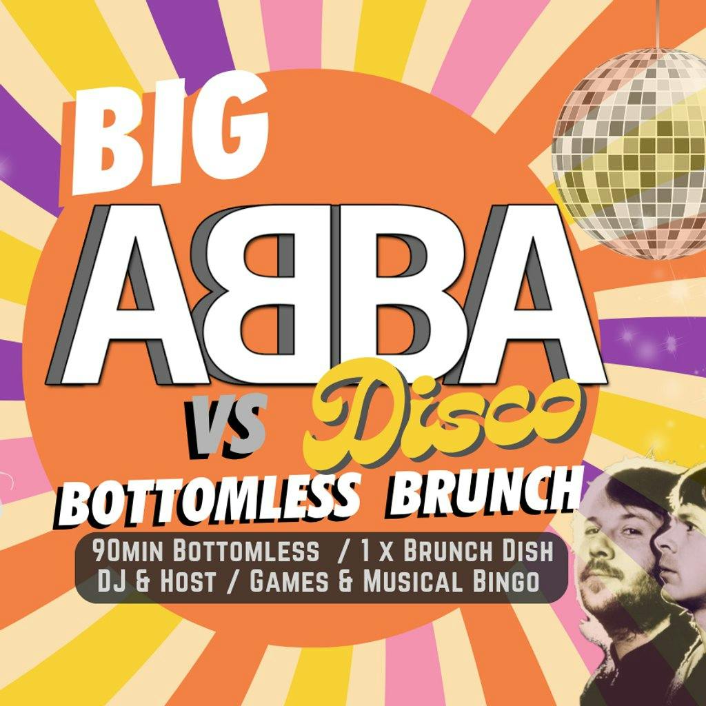 Tickets: Big Abba vs Disco Bottomless Brunch | Big Belly Bar And Comedy ...
