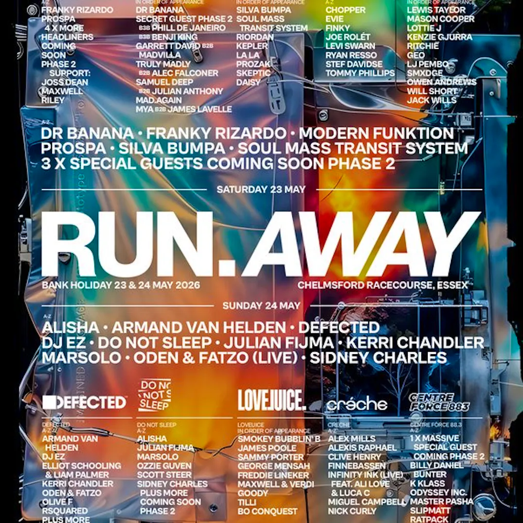 Run Away Festival - Essex 2026 | Tickets & Line Up | Skiddle