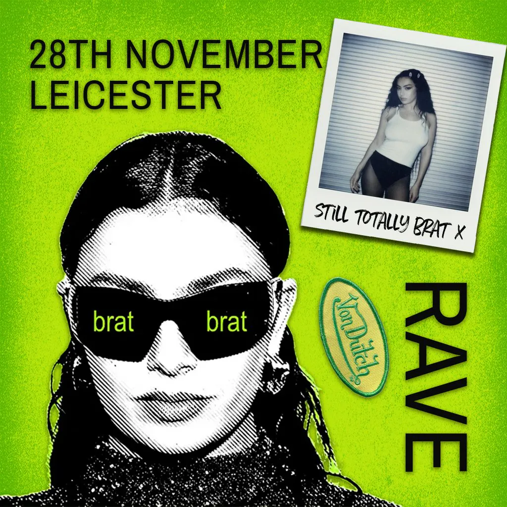 brat rave (Leicester) | 2Funky Music Cafe Leicester Fri 28 November 2025