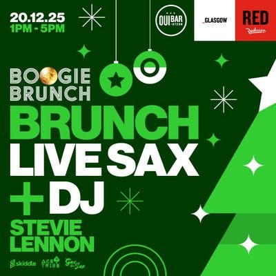 Tickets: Boogie Brunch - Christmas Classics | Radisson Red Glasgow Sat ...