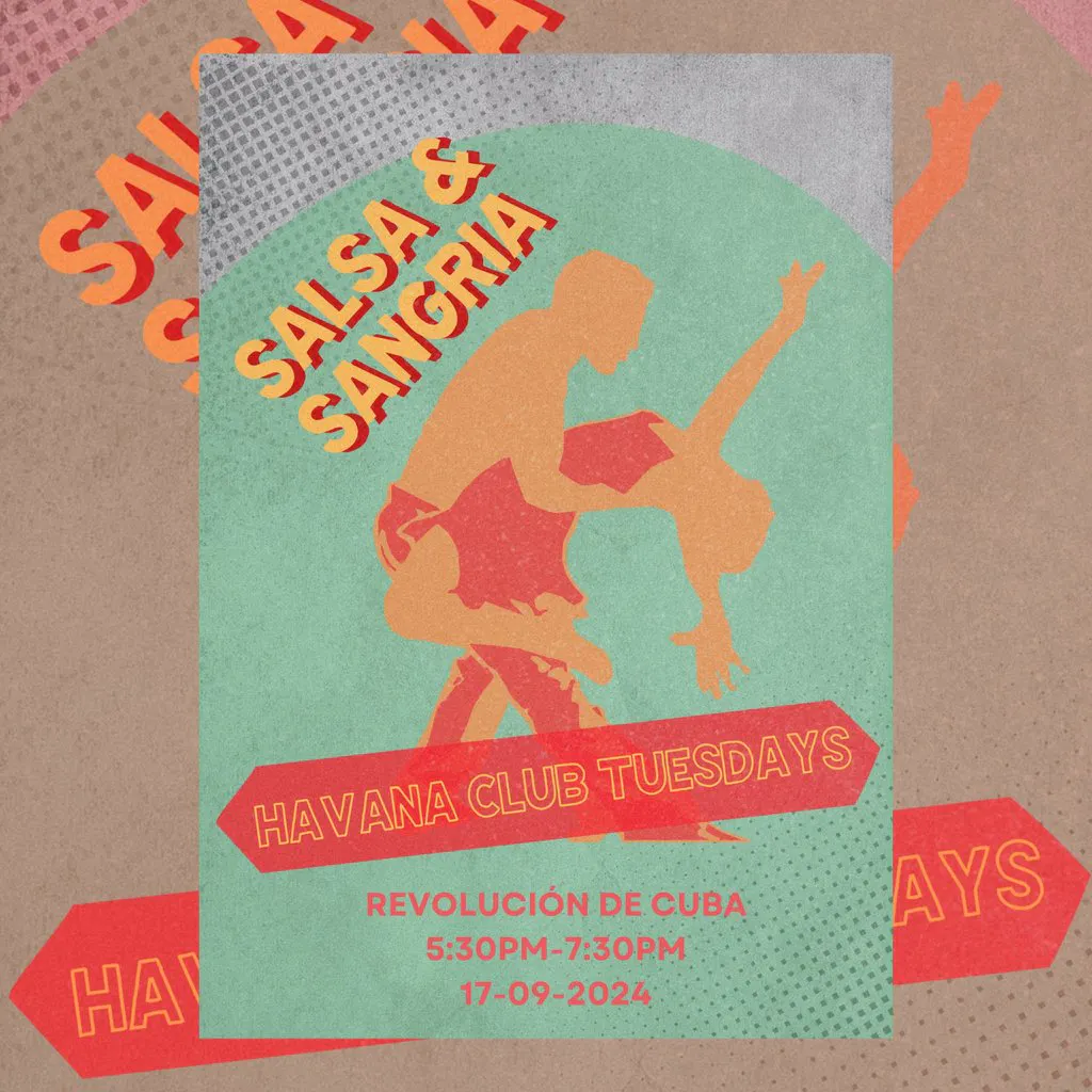 Havana Club Tuesdays: Salsa & Sangria Night | Revolucion De Cuba ...