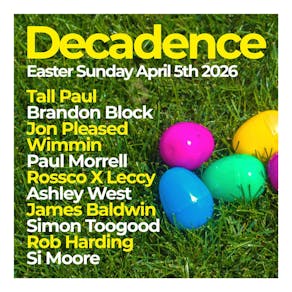 Tickets: Decadence Boutique Easter Sunday 2026 Stratford Upon Avon ...